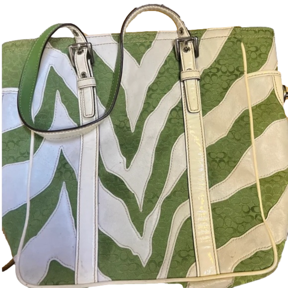 Coach | Bags | Coach Zebra Tote | Poshmark